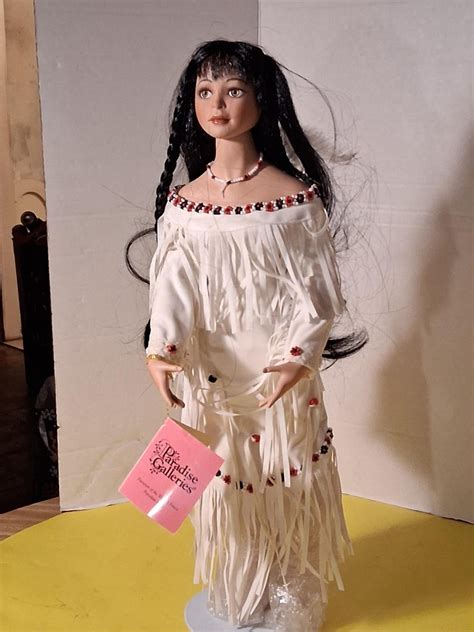 This Is A Paradise Galleries Swirling Waters Native American Doll
