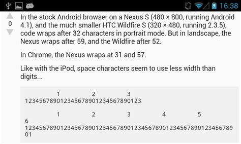 What Is The Average Number Of Characters In A Code Block Before Scroll Bars Appear Meta Stack