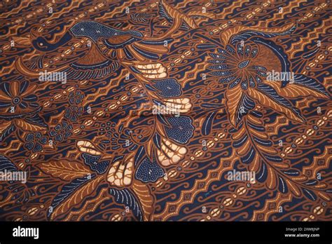 Batik From Java Indonesia Have The Best Pattern Stock Photo Alamy