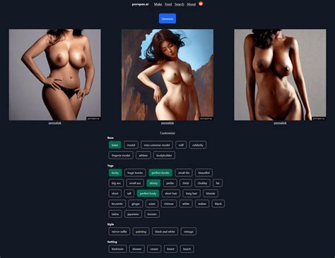 Pornpen Ai Automatically Generates Nude Images Using A Custom AI Algorithm GIGAZINE