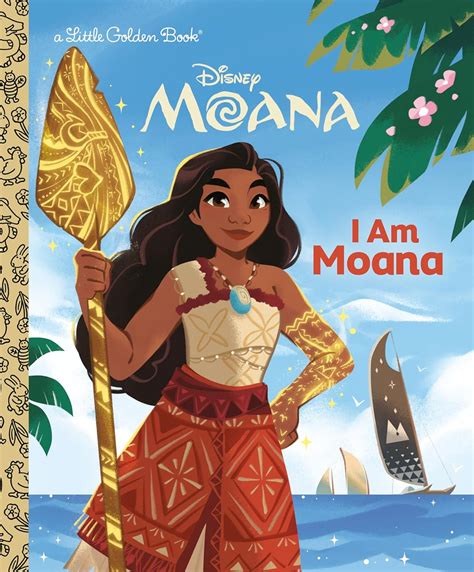 I Am Moana Disney Little Golden Book Hurley Kamalani Vannini