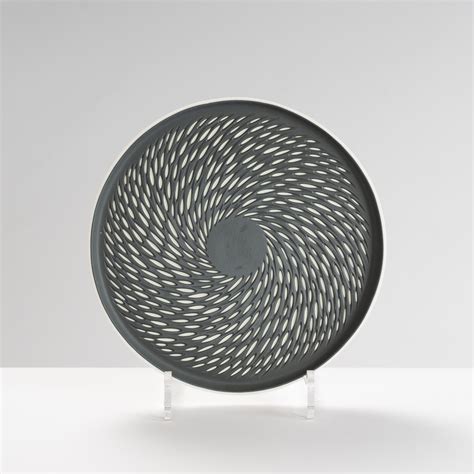 Sw111y389 Biscuit Plate Contemporary Ceramics New