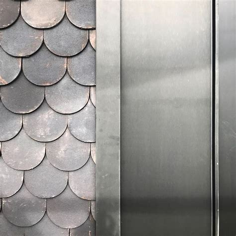 Gruff On Instagram Abutting Zinc And Shingle Cladding On Site At