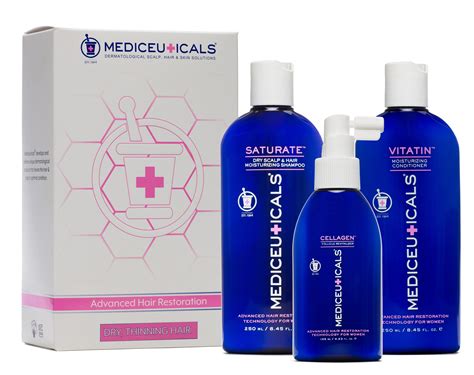 Mediceuticals Saturate Kit Hydrate And Revitalise Hair