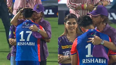 Video Rishabh Pants Beautiful Gesture For Shah Rukh Khan Has Gone Viral The Cricket Lounge