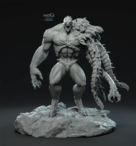 Mutant Boss Sculpt Stef Stoev Kaiju Art Character Design Art Design