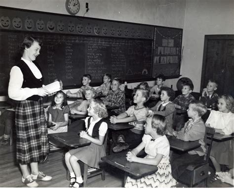 1950s Classroom From The Pinterest Board Of George Vreeland Hill