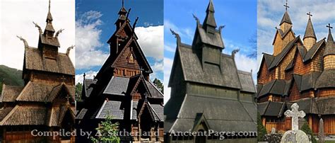 Unique Wooden Stave Churches Were Built Without Nails Remarkable