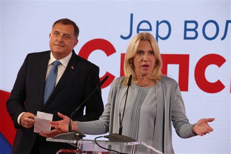 Zamijeniće Dodika Željka Cvijanović Prva Žena član Predsjedništva Bih Foto Srpskainfo