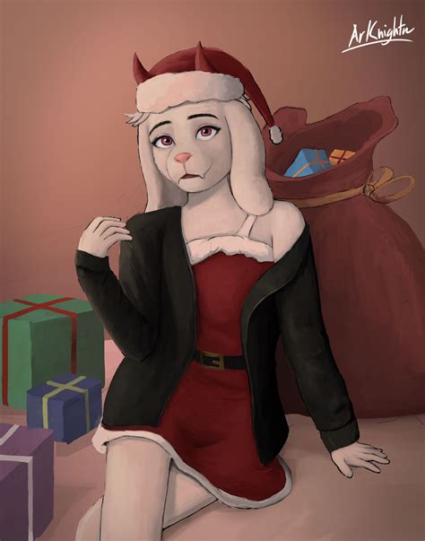 Ralsei Christmas 2022 Painting By Arknightn On Deviantart