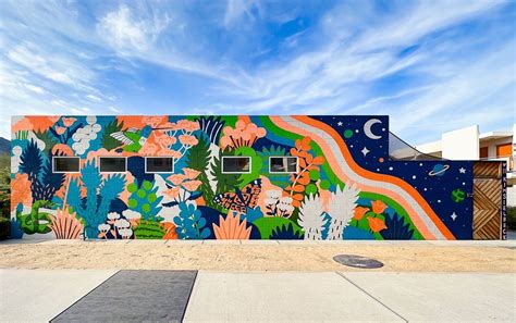 Kim Sielbeck Palm Springs Mural Steffi Lynn Mural