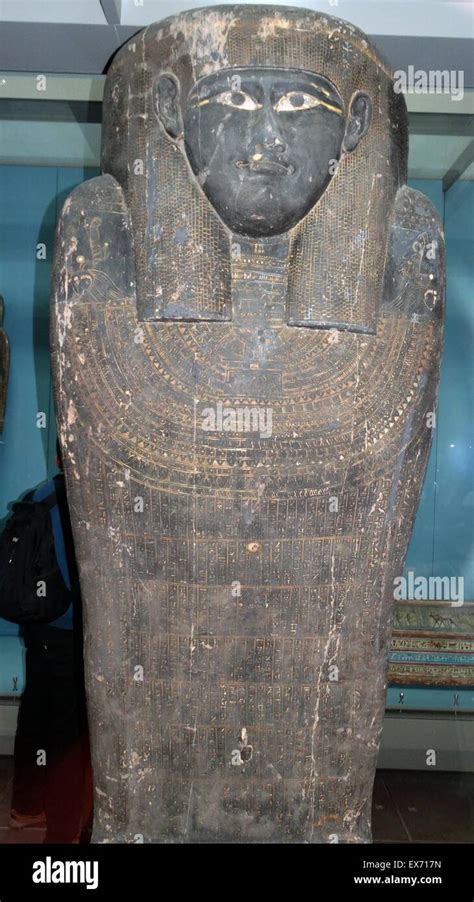 Funerary Coffin For The Mummy Of The Priest Hornedjitef From Thebes