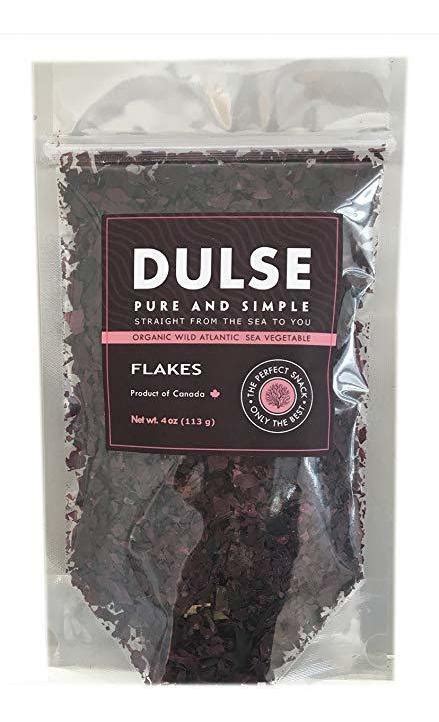 Orgánica Dulse Flakes 4 Oz Cosecha Silvestre De Canadá S