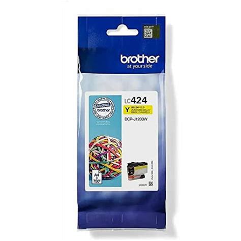 Brother Lc424 Y Original Yellow Cartridge Il 03 9341686