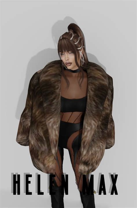 𝐇𝐞𝐥𝐞𝐧 𝐌𝐚𝐱 𝐅𝐮𝐫 𝐜𝐨𝐚𝐭 Helen Max Sims 4 Expansions Sims 4 Collections