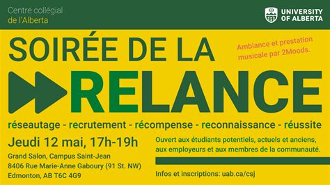 Soirée De La Relance Campus Saint Jean