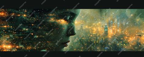 Premium Photo Cybernetic Ecosystems Evolving Wallpaper