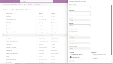 Can Not View File Type Column In Power Apps Tables Microsoft Qanda