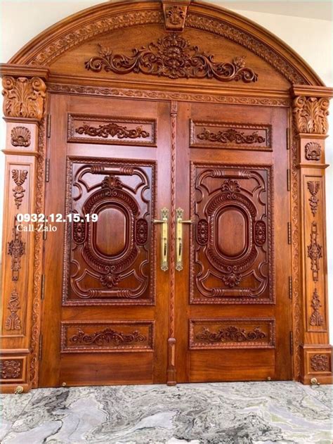 Hình ảnh Cửa Gỗ Vòm Cong Tròn đẹp Cửa Cổ điển Cửa Gỗ Vòm
