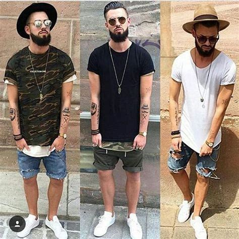 Swag Streetwear Summer Outfits Men