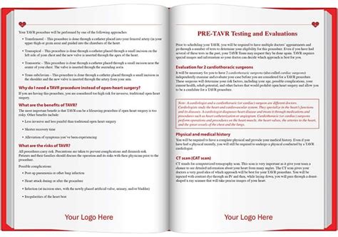 Understanding And Evaluating Tavr A Pre Procedure Guide Recover Rite