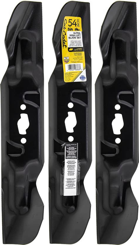 Cub Cadet 490 110 C194 54 High Lift Blade Set S Shape