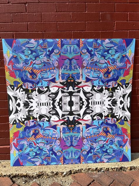 An Example Of My Mirroring Technique The Original Was All Freehand Ink On Paper Runusualart An Example Of My Mirroring Technique The Original Was All Freehand Ink On Paper Runusualart