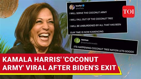 Kamala Harris And Operation Coconut Tree Viral After Bidens Pres
