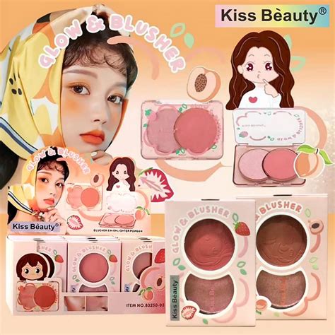 Kiss Beauty Rubor Doble Glow And Blusher Abc Fashion And Beauty