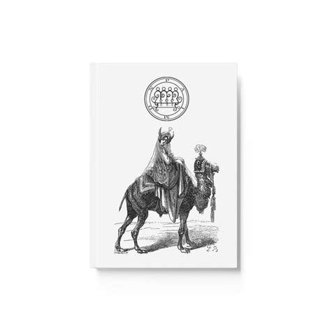 Paimon Ars Goetia Hard Cover Journal Demonology Magick Journal