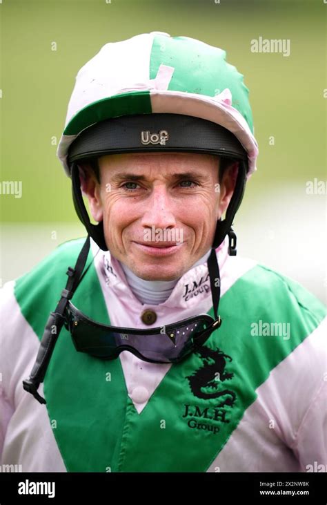 Jockey Ryan Moore After The Lilley Plummer Risks City And Suburben Handicap At Epsom Downs