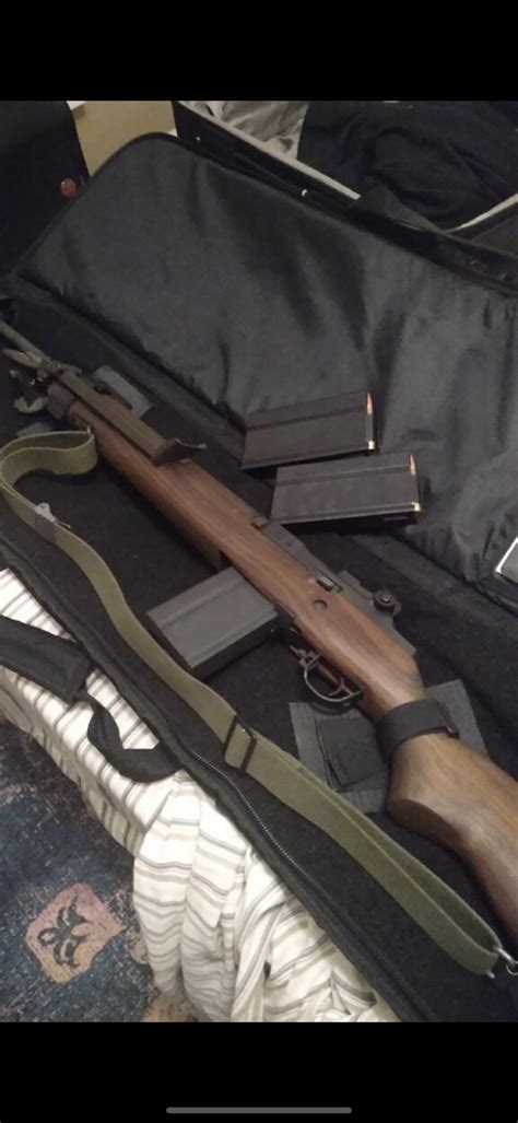 Springfield M1a Standard Issue With Match Trigger Light Primer Striking