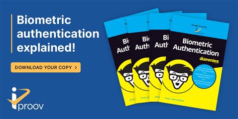 iProov on LinkedIn: Biometric Authentication For Dummies [Biometrics Guide PDF]
