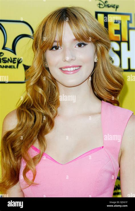 Bella Thorne Disneys Let It Shine Premiere Held At The Directors