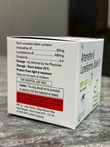 Artemether Lumefantrine Tablet Ip At Rs 170 Stripe In Surat Id 2851972520033