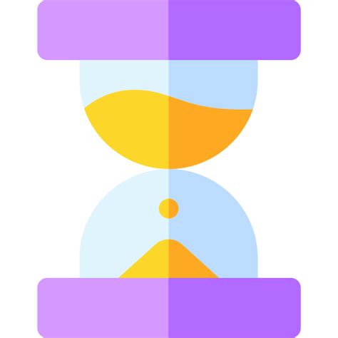 Hourglass Basic Rounded Flat Icon