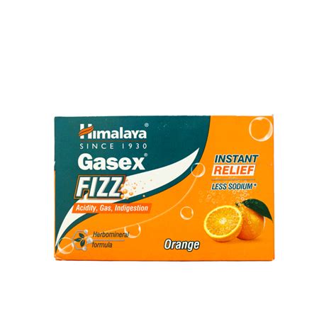 Buy Gasex Fizz Orange Flavour 5gm Sachet Online Ayush Care