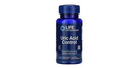 Life Extension Uric Acid Control 60 Vcaps Powerbody Eu Wholesale Sports Bodybuilding Trade