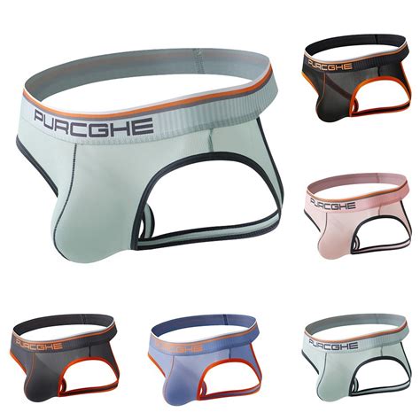 Fstyle Mens Sexy Underwear Jock Strap Jockstraps Underpants Low Waist