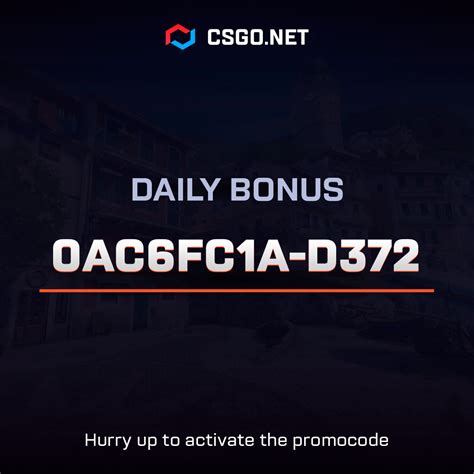 ⚡️ Activate The Promocode In The Daily Bonus Section And Get A Nice