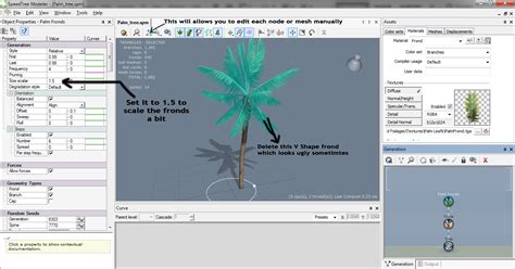 speedtree to udk creating a palm tree in speedtree and importing it