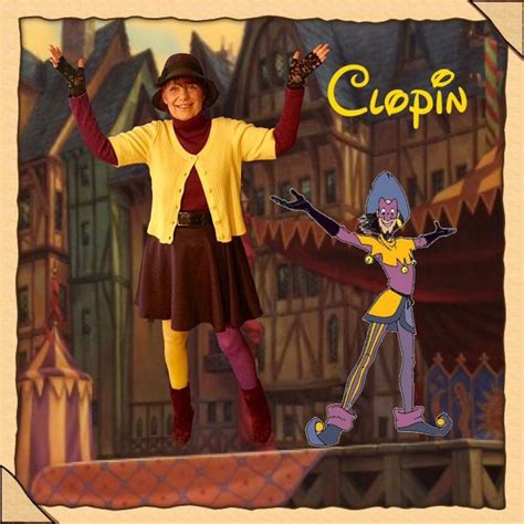 Clopin Purple Shirt Disney Inspired Outfits Yellow Cardigan