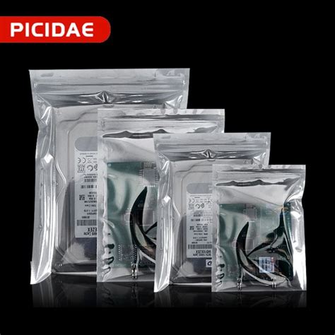 【cw】 Anti Static Shielding Bags Esd Pack Bag Zip Lock Top Self