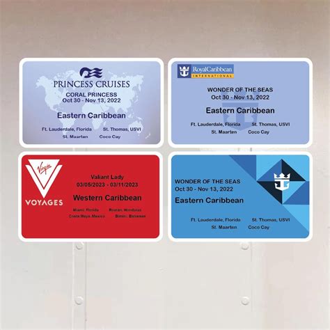 Royal Caribbean Seapass Card 2 Options Virgin Voyages Princess Carnival Ncl Cruise