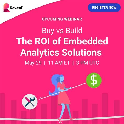 Reveal On Linkedin Webinar Embedded Analytics Build Vs Buy