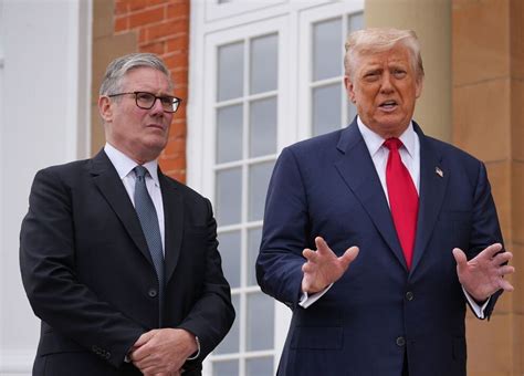 Trump Erupts At Keir Starmer Again With Neville Chamberlain Jibe