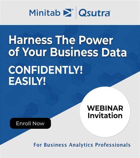 Priyanka Priya On Linkedin Dataanalytics Webinar Qsutra Minitab Datadriven Insights