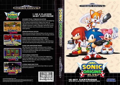 Sonic Origins Plus Eu Cover By Gikesmanners1995 On Deviantart