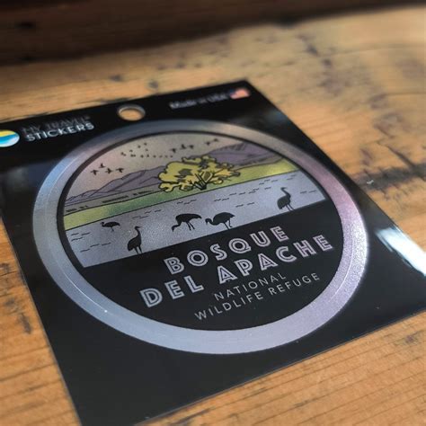 Reflection Sticker • Friends Of Bosque Del Apache