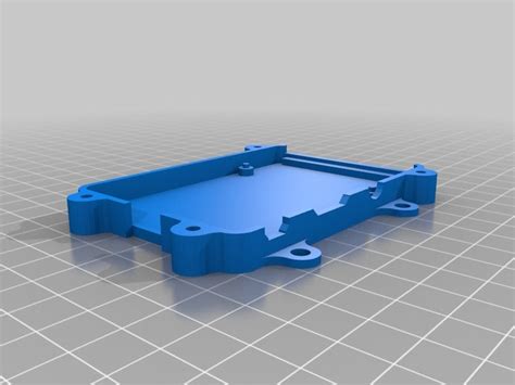 Raspberry Pi And Adafruit TFT Display With Angled Base By Terryn Download Free STL Model
